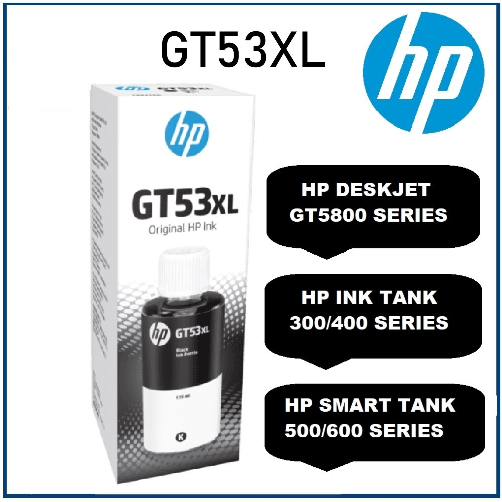 HP GT53 HP GT53XL HP GT53 GT52 ORIGINAL INK FOR hp520 hp580 GT5810 ...