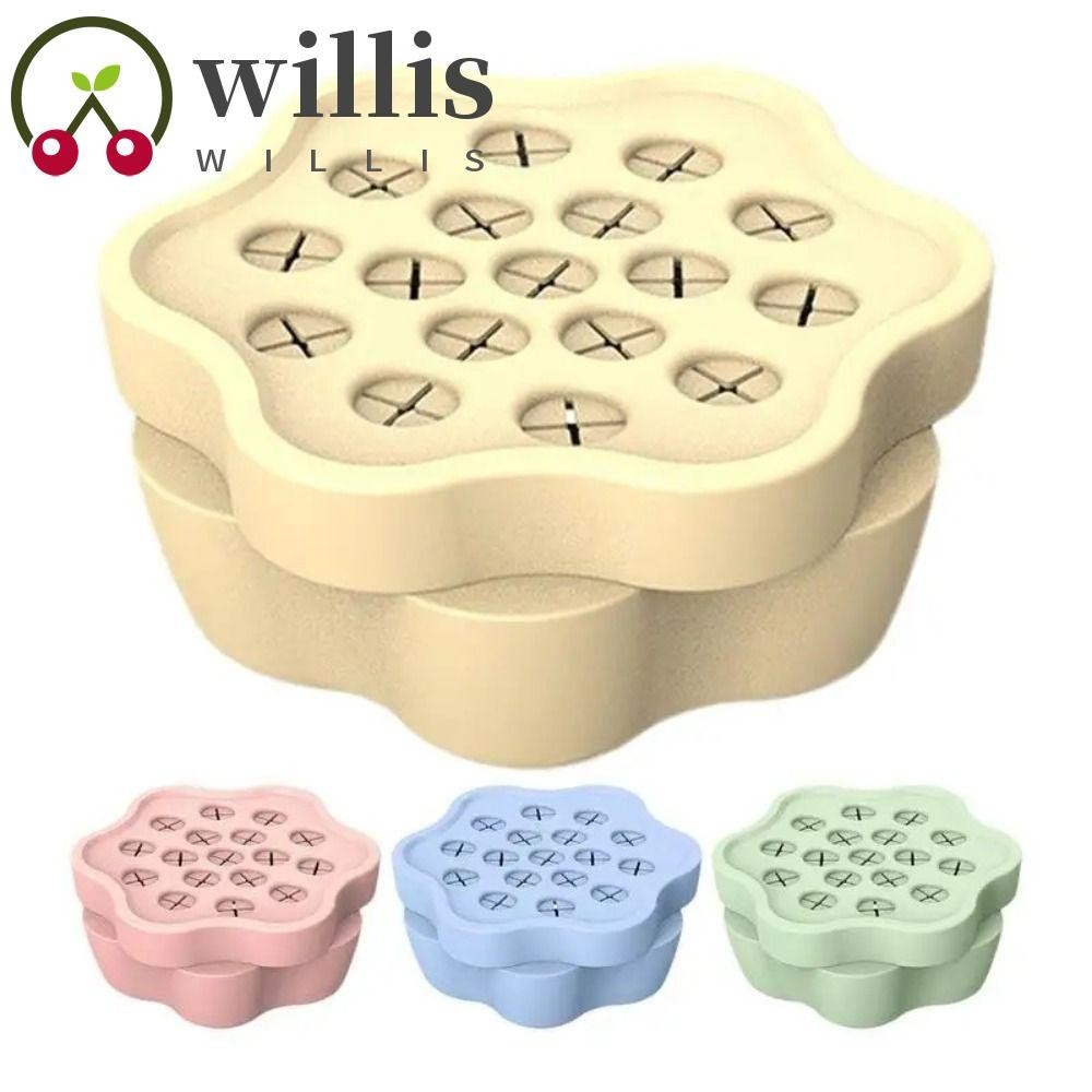 WILLIS Ikebana Stem Holder, Spiral Silicone Bouquet Floral Arranger, Spiral Stem Holder DIY Mesh ...
