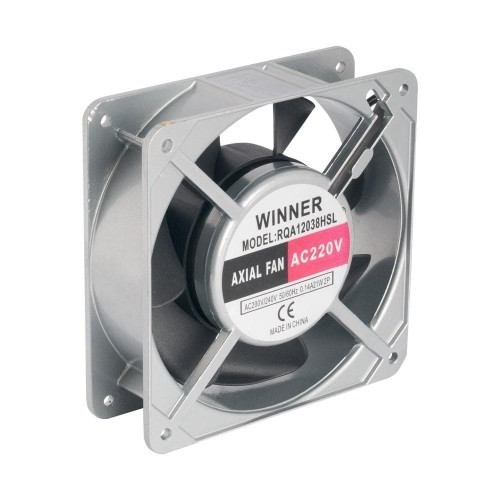 Fan Fan Fan AC 220V WINNER 12x12 cm 12cm Cooling Cooling Fan Full Iron ...