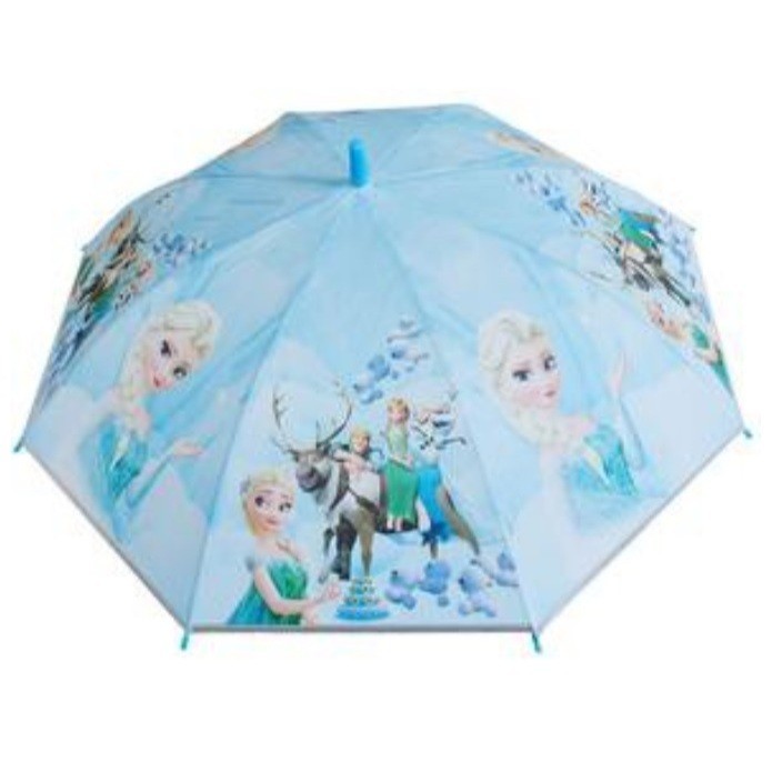 Payung Elsa Frozen Biru Payung Budak Perempuan Princess Elsa Kartun ...