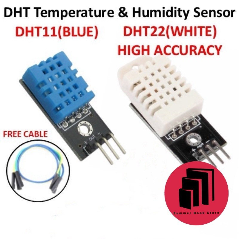 DHT11 / DHT22 DHT 11 22 High Accuracy Temperature and Humidity Moisture ...