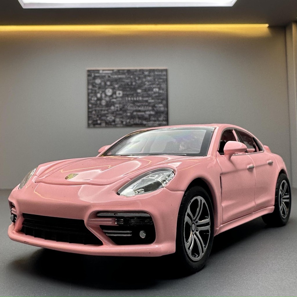 Model kereta aloi 1:32 Paramela kereta sport suara dan cahaya tarik ...