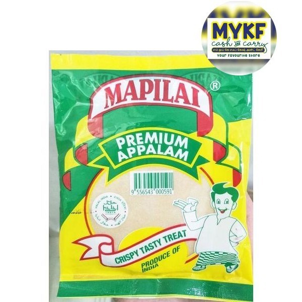 Mapilai Appalam 100g | Shopee Malaysia