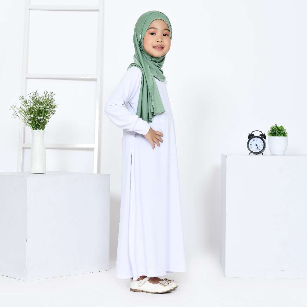 Business Package Hijab Children Pashmina jersey Instant Hijab Button 1 ...