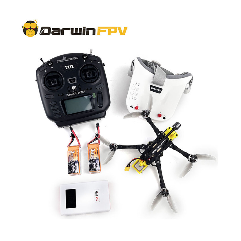DarwinFPV RTF FPV Kit FoldApe4 Foldable FPV Drone 4 Inch F411 15A ELRS ...