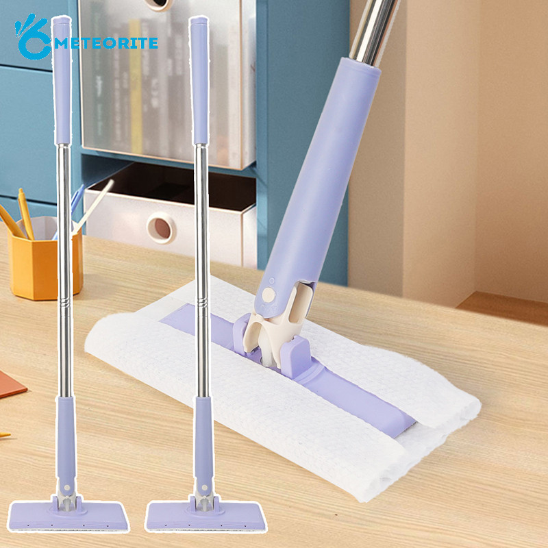 Easy Using Clip-on Type Fixed Replaceable Wet Wipes Cleaning Mop ...