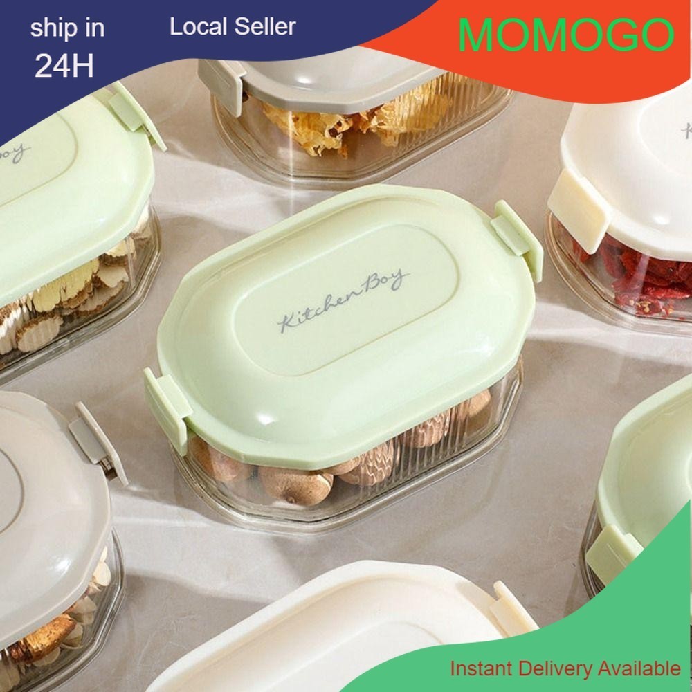 1/2/3 Layers Stackable Spice Box Sealed Moisture-proof Seasoning ...