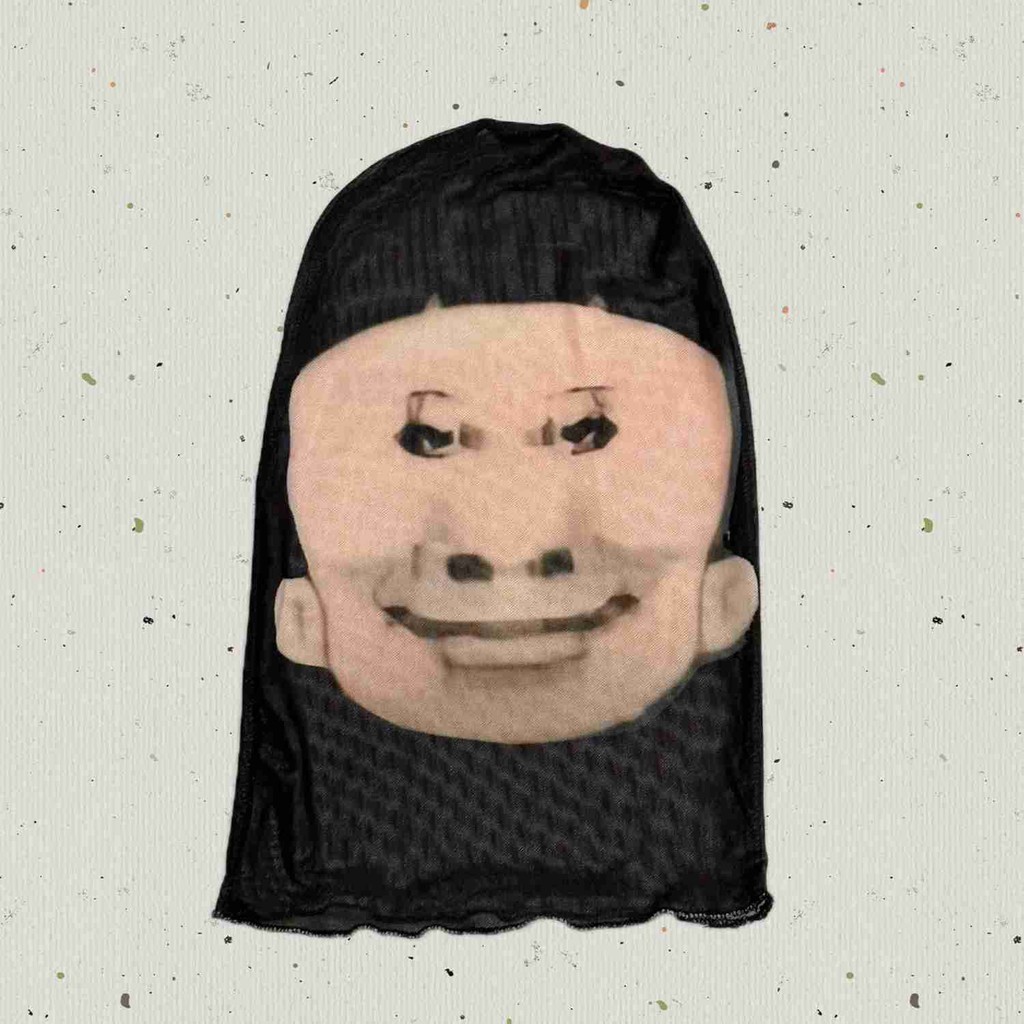 Emoticon Headgear Funny Mask Funny Face Dress Up Spoof Mask Tricky ...