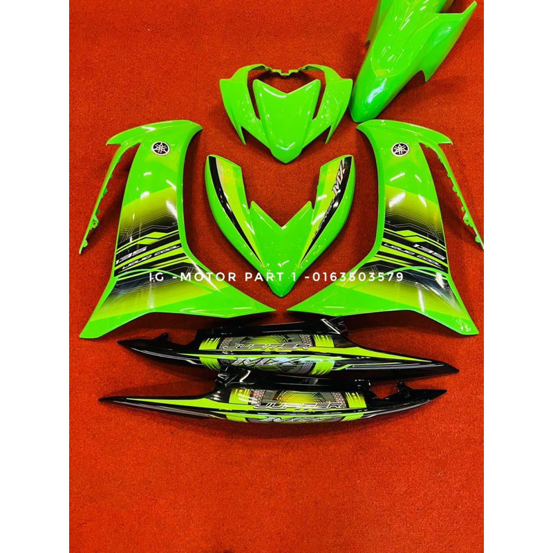 COVER SET LC 135 MX HIJAU LC V8 READY STOCK | Shopee Malaysia