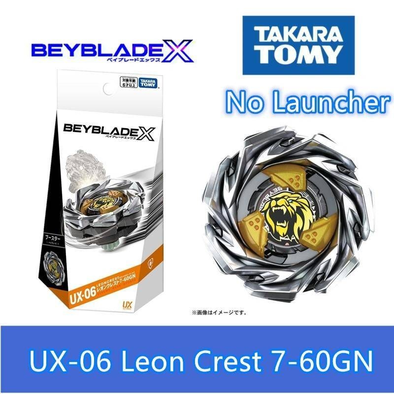 (Pre-order)Tomy Beyblade-X Booster UX-06 Leon Crest 7-60GN Spinning ...