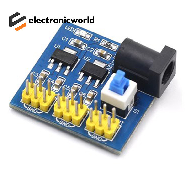 3.3V 5V 12V Multi Output Voltage Conversion DC-DC 12V to 3.3V 5V 12V ...
