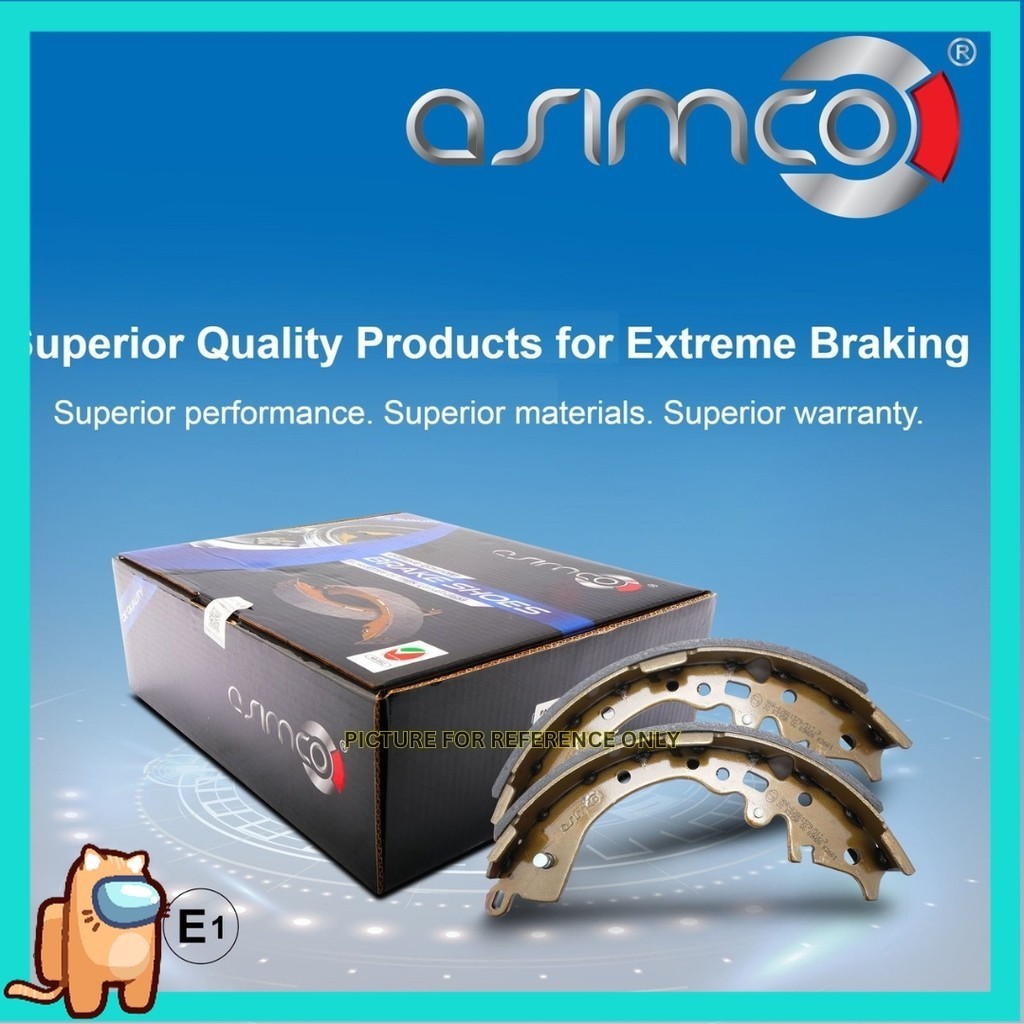 REAR BRAKE SHOE (USA BRAND)(ASIMCO) PERODUA KANCIL KELISA MYVI 2005 ...