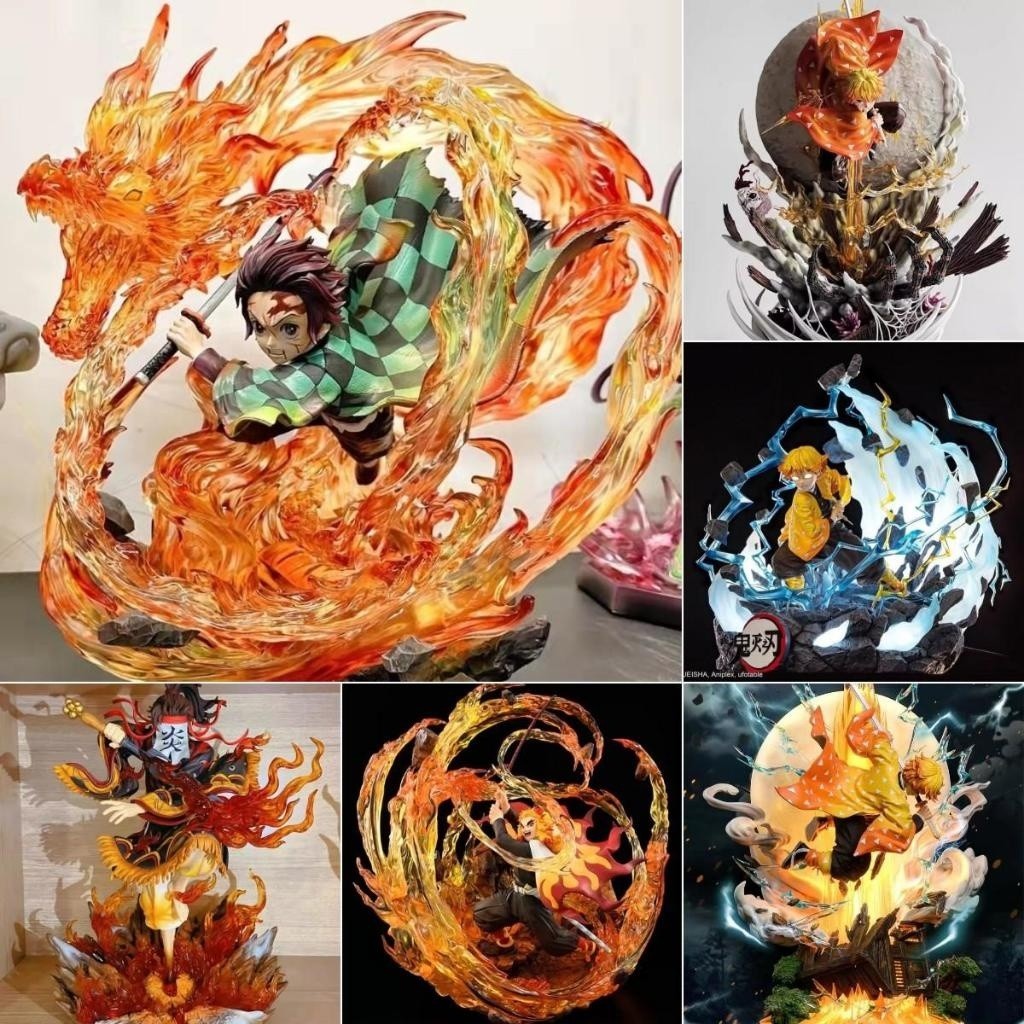 Kotak misteri kotak buta Demon Slayer rajah Agatsuma Zenitsu Nezuko ...