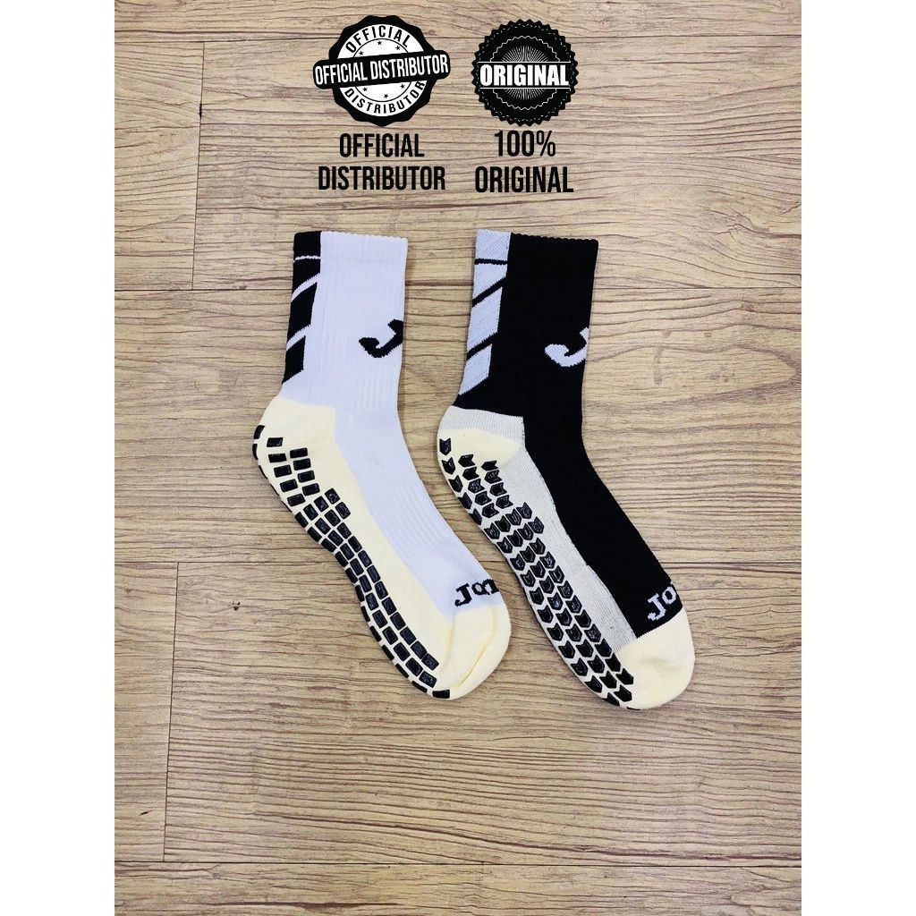 STOKING JOMA ANTISLIP (BLACK & WHITE)SOCKS | Shopee Malaysia