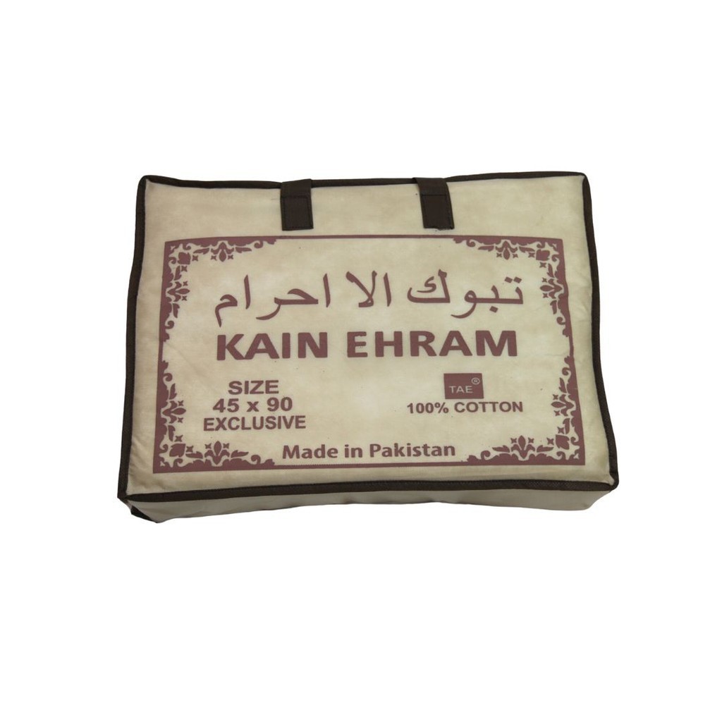 TAE Kain Ehram Dewasa - Haji Dan Umrah Dewasa Dan Budak 100% Cotton ...