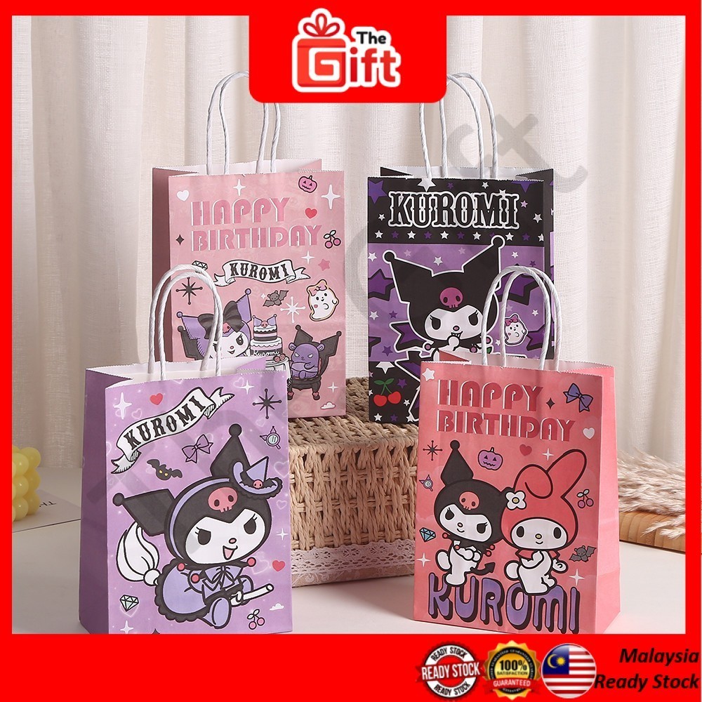 The Gift Kuromi Design Party Bag Cute Shopping Gift Goodies Beg ...