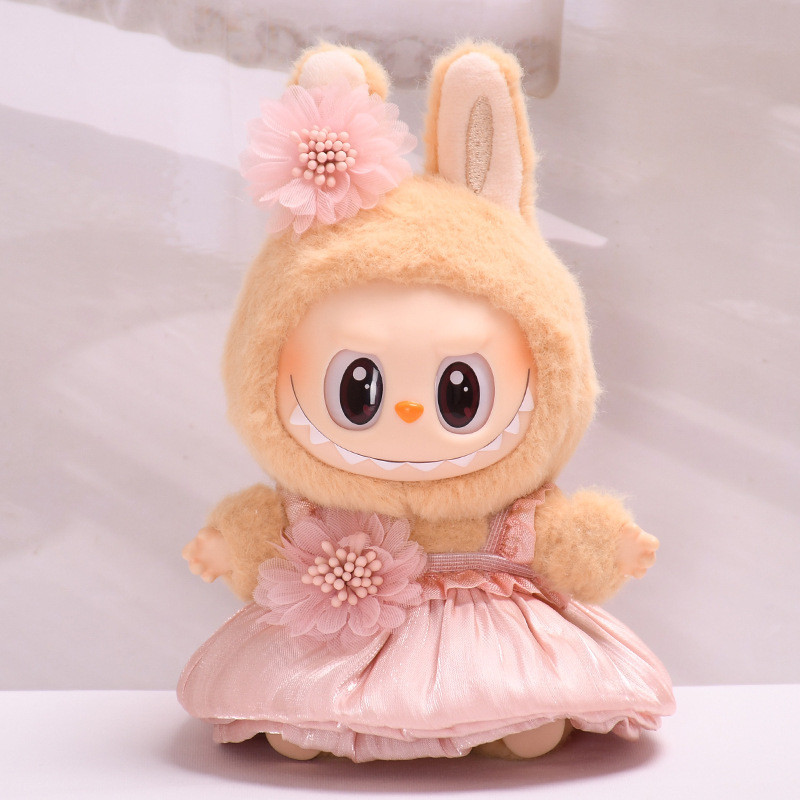 15cm 17cm Labubu Clothes Cute Bud Skirt For Labubu V1 V2 Baby Three V3 ...
