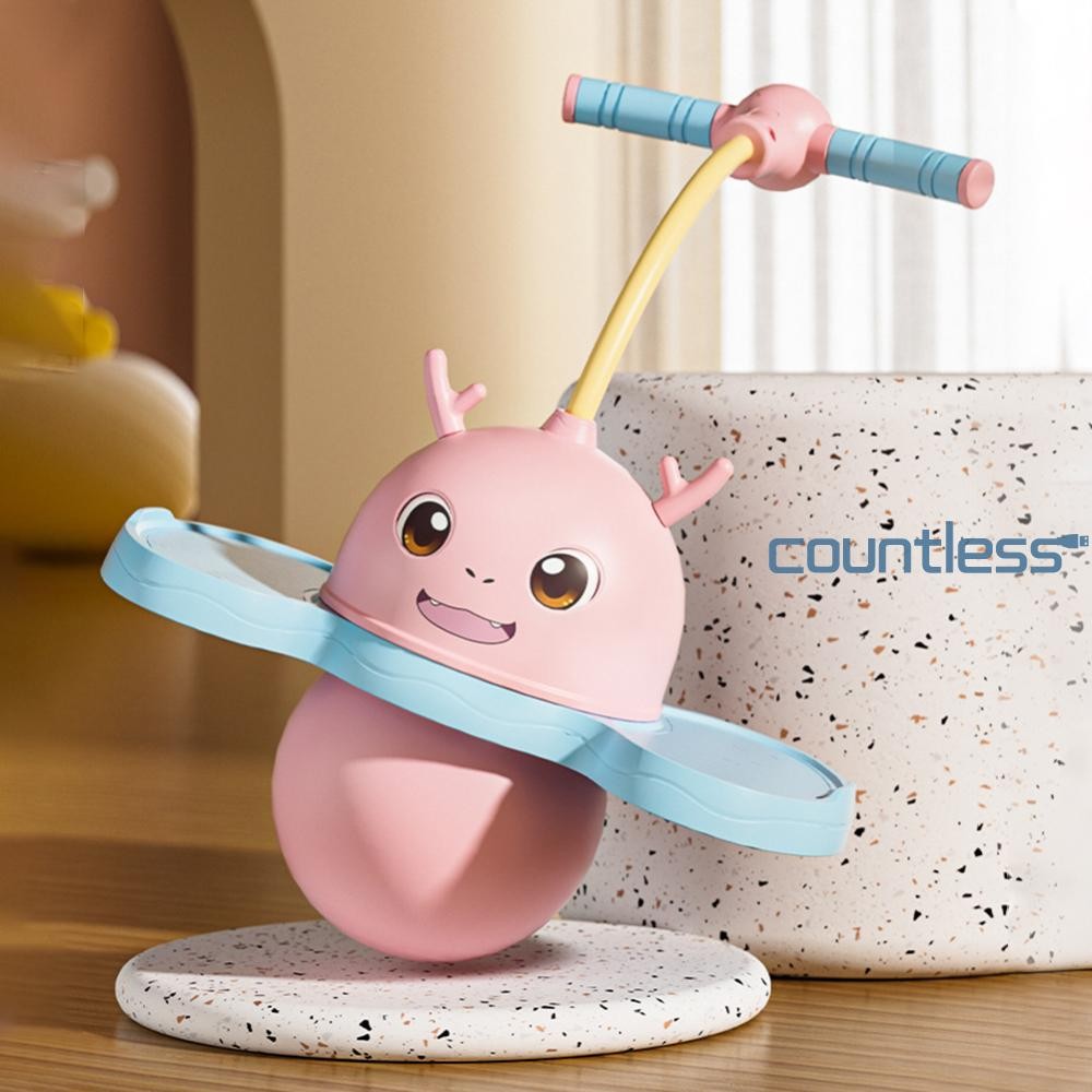 Sports Outdoor Games Toys Children Bouncing Ball with Handle and Pump ...