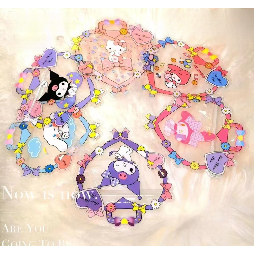 10PCS/1Bag Sanrio Love Lace Cartoon Storage Bag Desktop Ditty Bag ...
