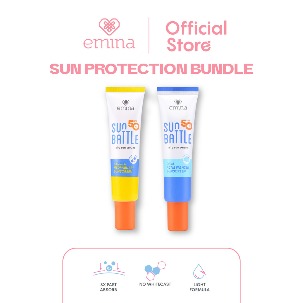 Sun Protection Bundle - Sun Battle SPF 50 + Barrier Hydraburst ...