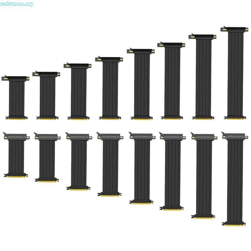redsunaa Full Speed PCIE 4 0 16x Riser Cable Graphics Card Extension ...