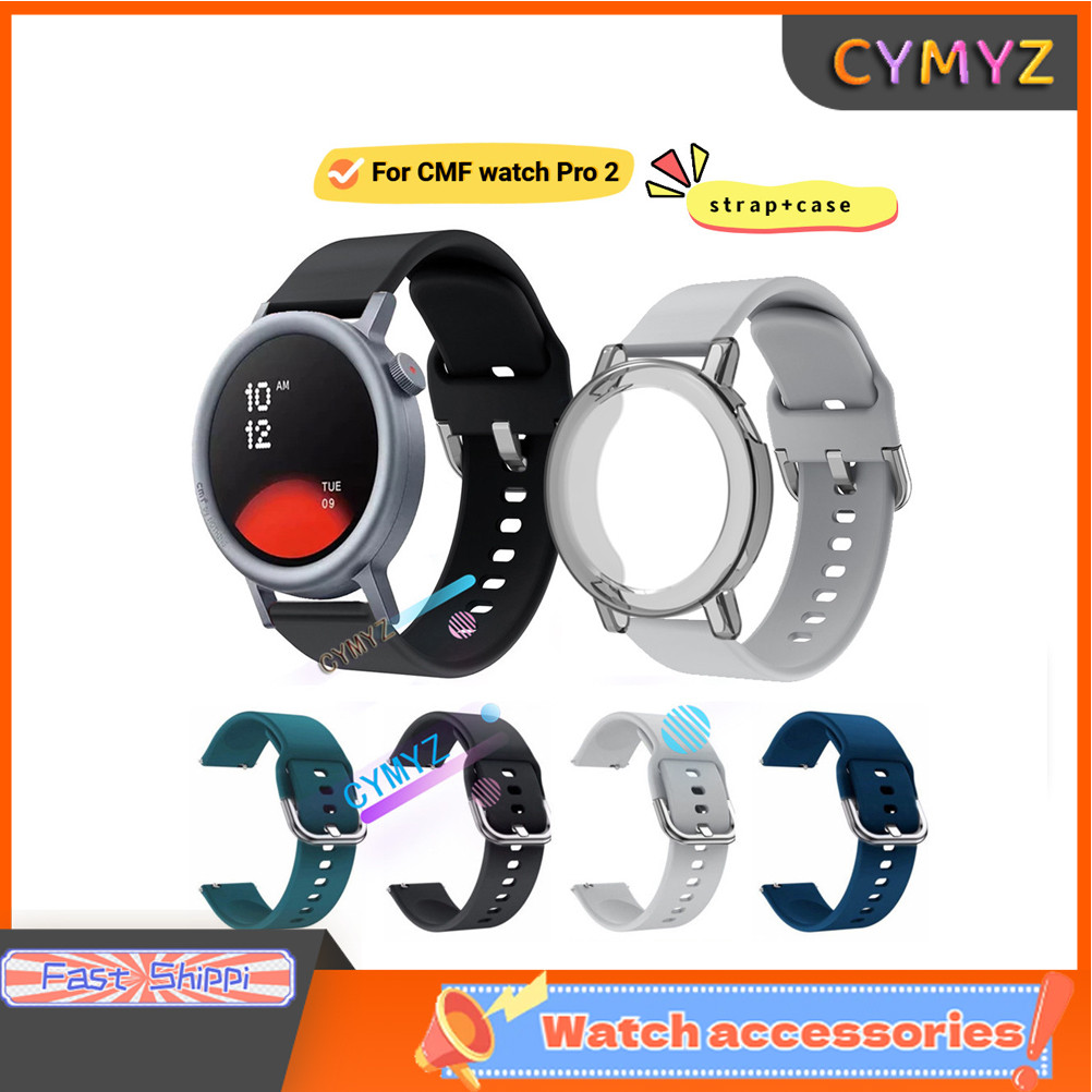 CMF watch pro 2 case Screen protector CMF watch pro 2 strap Silicone ...