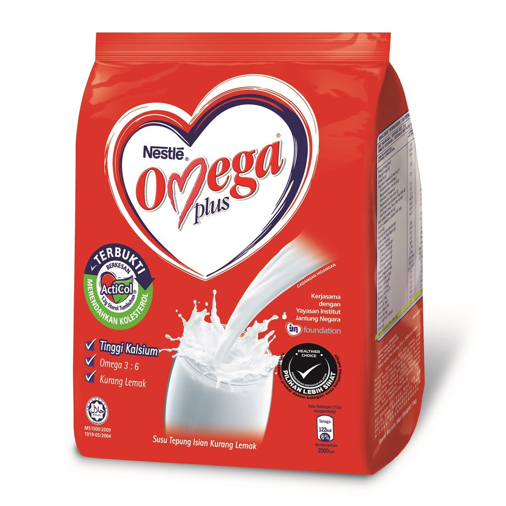 Nestle Omega Plus Milk Softpack (1kg) | Shopee Malaysia