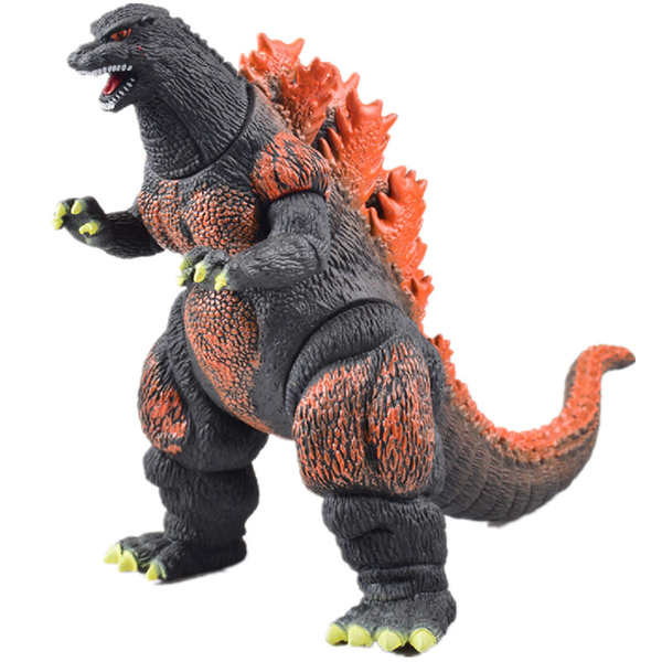 godzilla toys godzilla Bunga Merah Godzilla Besar Raksasa Getah Lembut ...