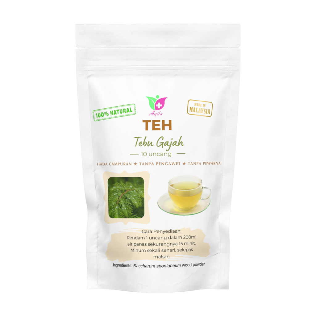 Teh Tebu Gajah by Aqila (10 uncang) | Albizzia myriophylia| Akar Manis ...