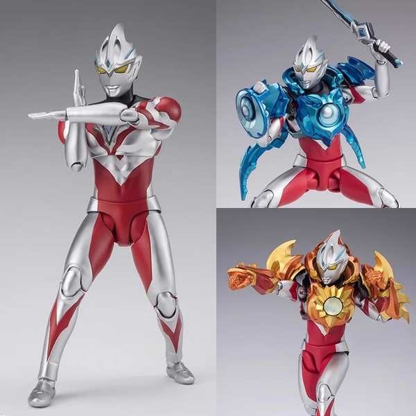 Ake Ultraman buatan tangan dengan sendi berbilang sendi yang boleh ...