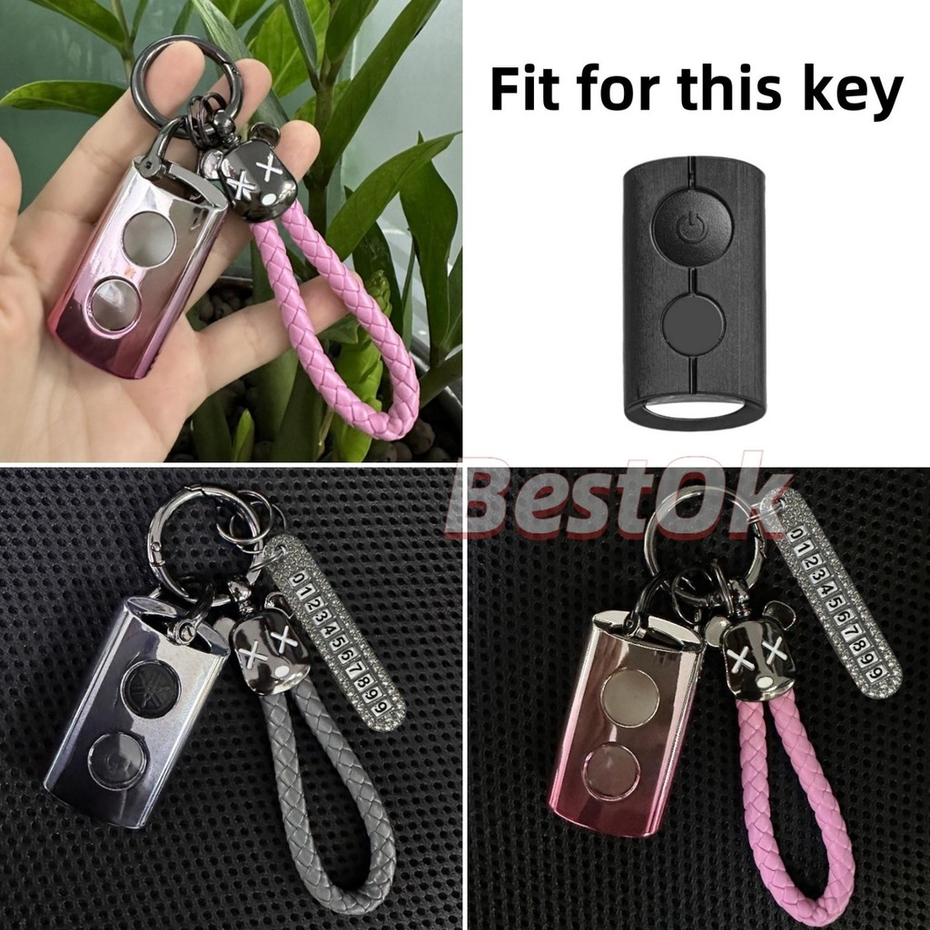 TPU Gradient Color Car Key Cover Case for Yamaha Nmax 2021/2022 NVX ...