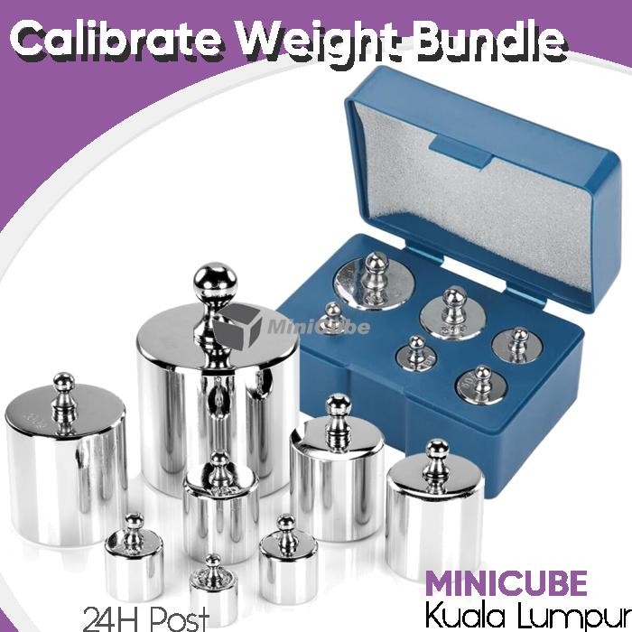 Scale Weights Calibration Tool Set Calibrate 100g 200g 500g with Box ...