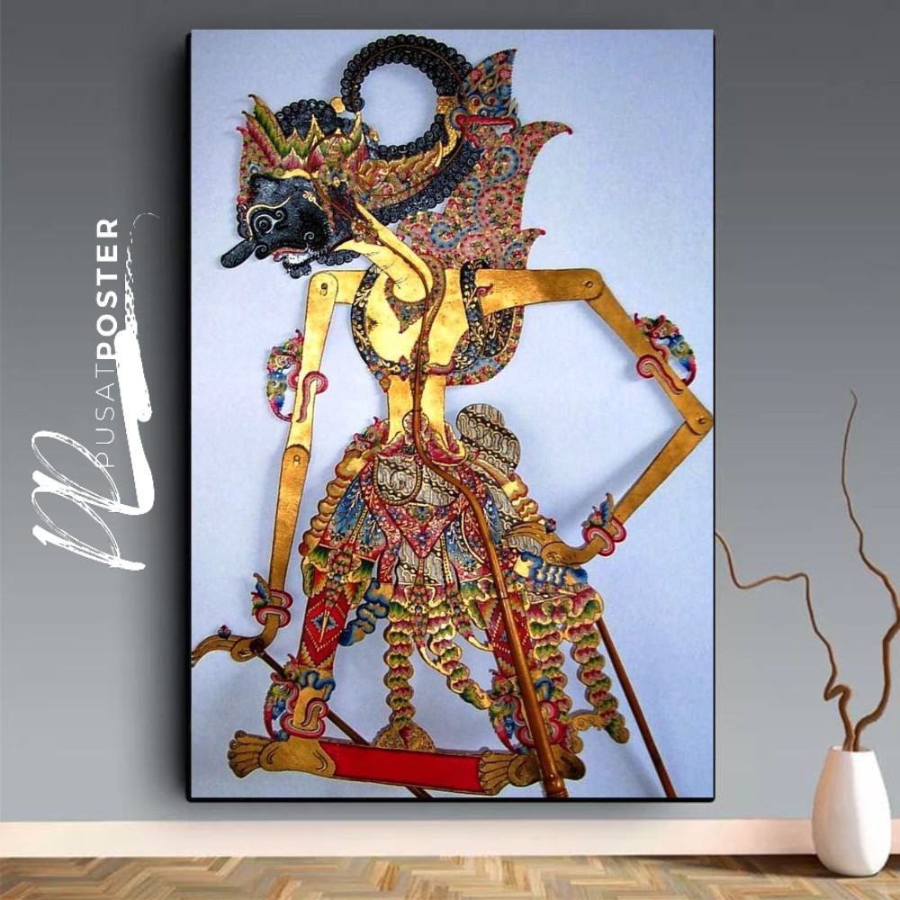 HIASAN DINDING KAYU Golek Puppet THEME WALL DECORATION - GOLEK Puppet ...