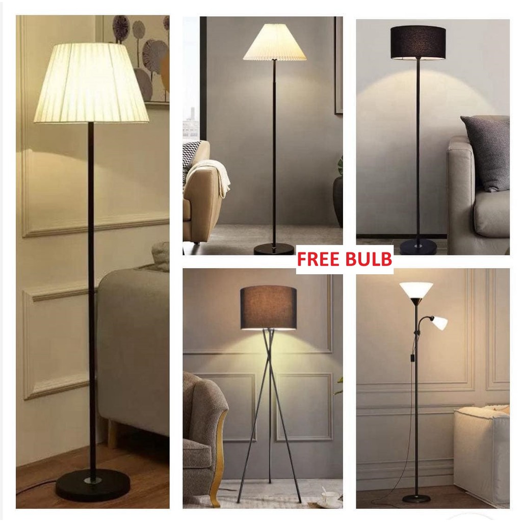 Ready Stock Modern Floor Lamp Lampu Berdiri Table Lamp Standing Lamp ...