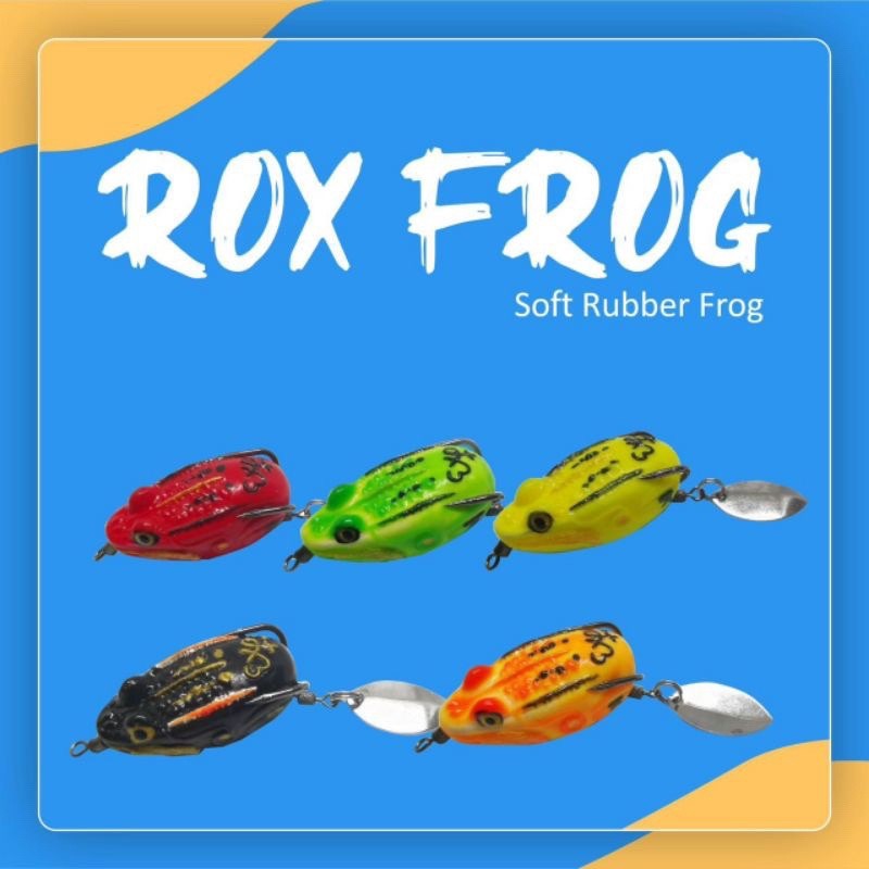EXP Rox Soft Rubber Frog 37mm / 8g 🔥Ready Stock🔥 100% Original🔥 ...
