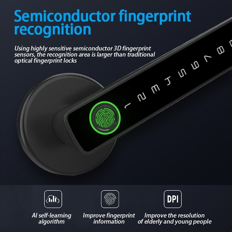 Smart locks Tuya Smart Fingerprint Door Lock Fingerprint Digital ...