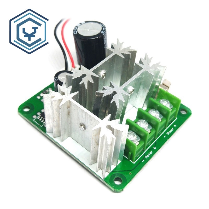 15A Current Regulator High Power Drive Module DC 6-90V Motor Speed ...