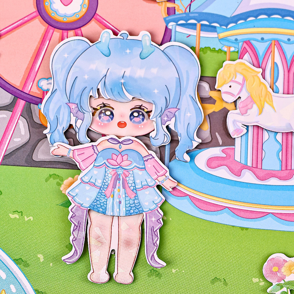 Sanrio Magnetic Quiet Book Can Be Changed in a Variety of Scenarios ...