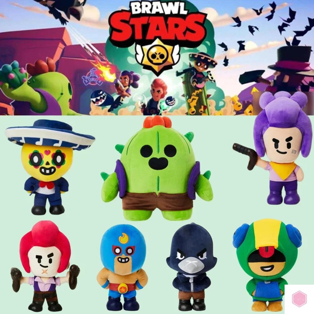 Brawl Stars Plush Buddy Toy Smooth Touch Feeling and Fade-less Toy ...