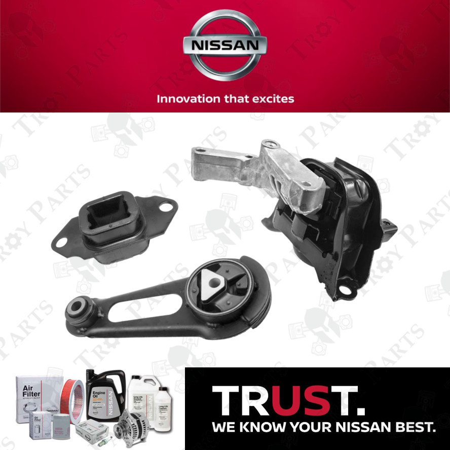(1pc) Original Nissan Engine Mounting Set for Nissan Almera N17 1.5 ...