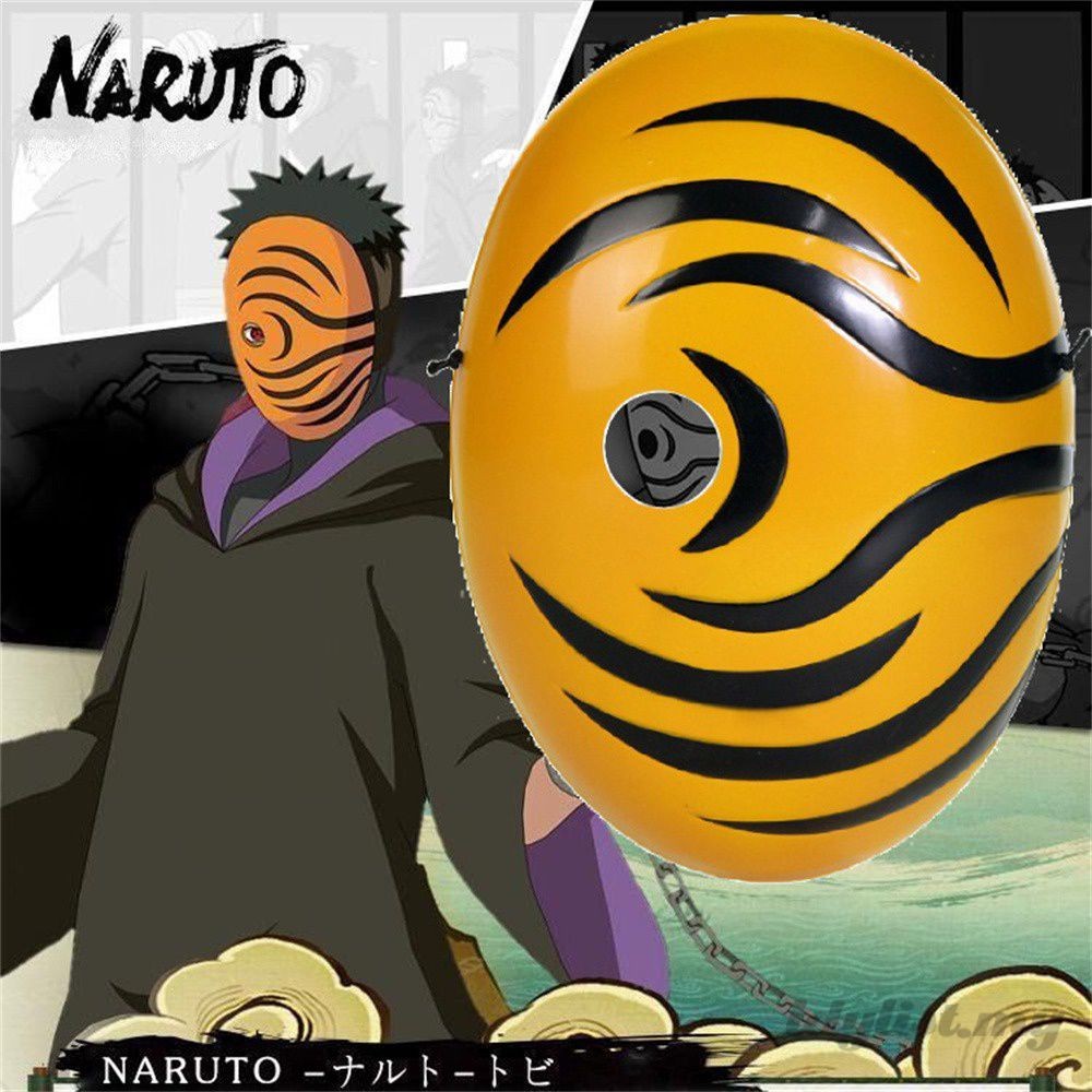 ღ Halloween Akatsuki Uchiha Mask Tobi Obito Akatsuki Ninja Madara ...