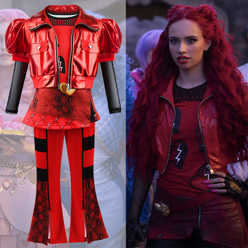 Halloween New Style Descendants 4 Rise of Little Red cosplay Same Style ...
