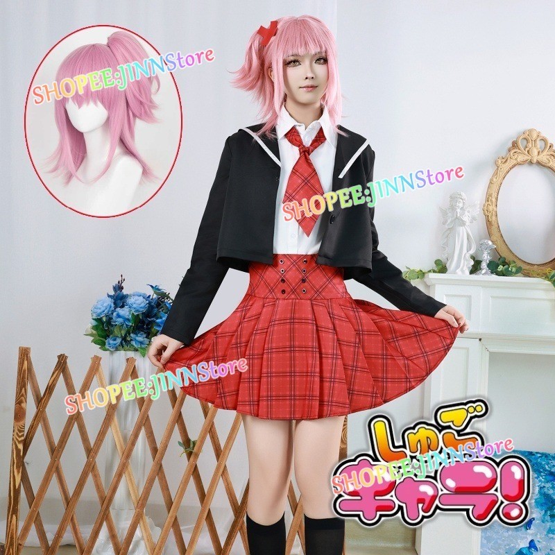 - JINN - Anime Shugo Chara Amu Hinamori Cosplay Costume Amu Hinamori ...