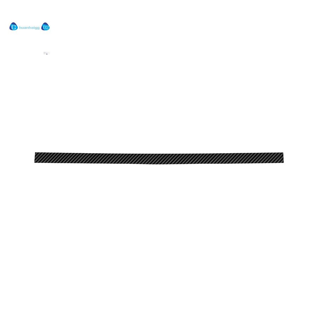 Car Leather Trunk External Sill Strips Trim Sticker for ALPHARD ...