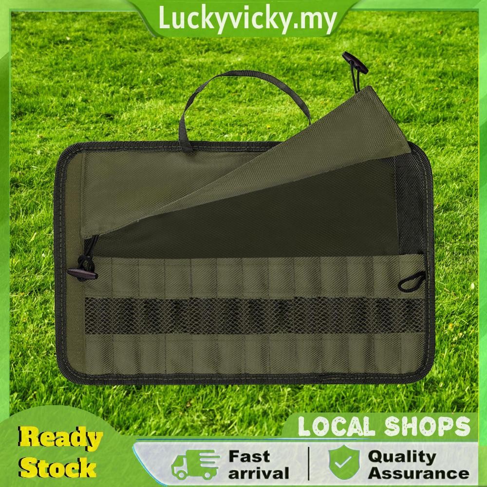 Camping Utensil Bag Cutlery Storage Bag Camping Equipment for Chefs for ...