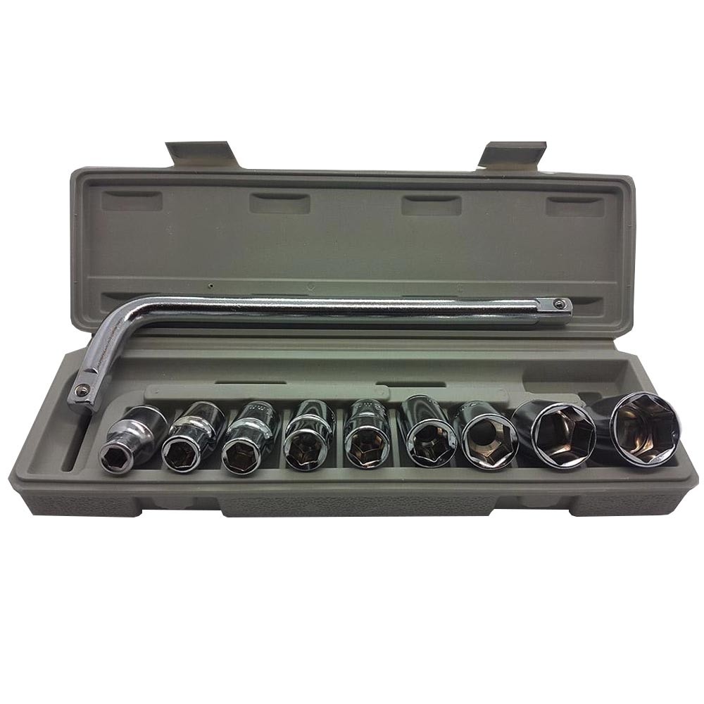Shock Wrench set / Konci Sock Wrench set 10 Pcs Complete with 10 in 1 L ...