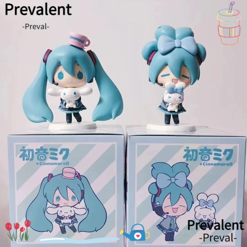 PREVAL Q Doll Model, Cinnamoroll Collection Hatsune Miku Figure, Cute ...