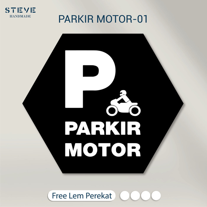 Motorcycle Parking Sign Board | Motorcycle Parking Sign Board Acrylic ...
