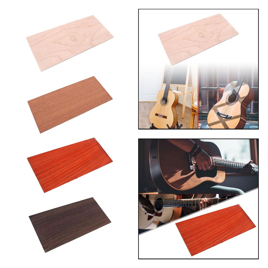 [dlqnylu] Veneer Luthier Tool Parts DIY Guitar Headplate Wood | Shopee ...