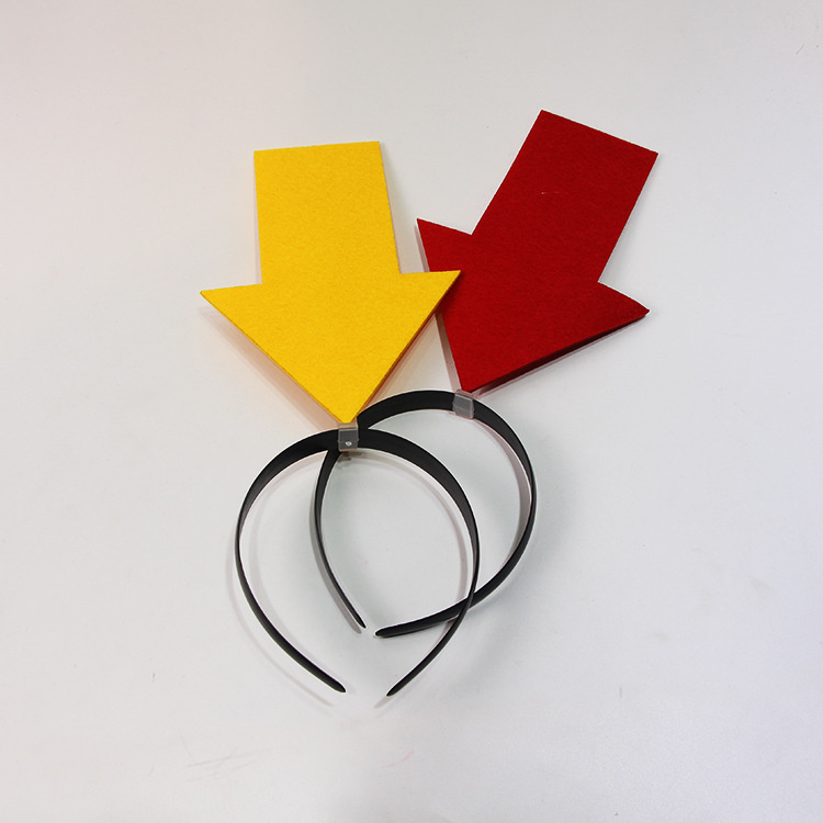 Concert Support Headband Exclamation Mark Question Mark Hairpin Girl ...